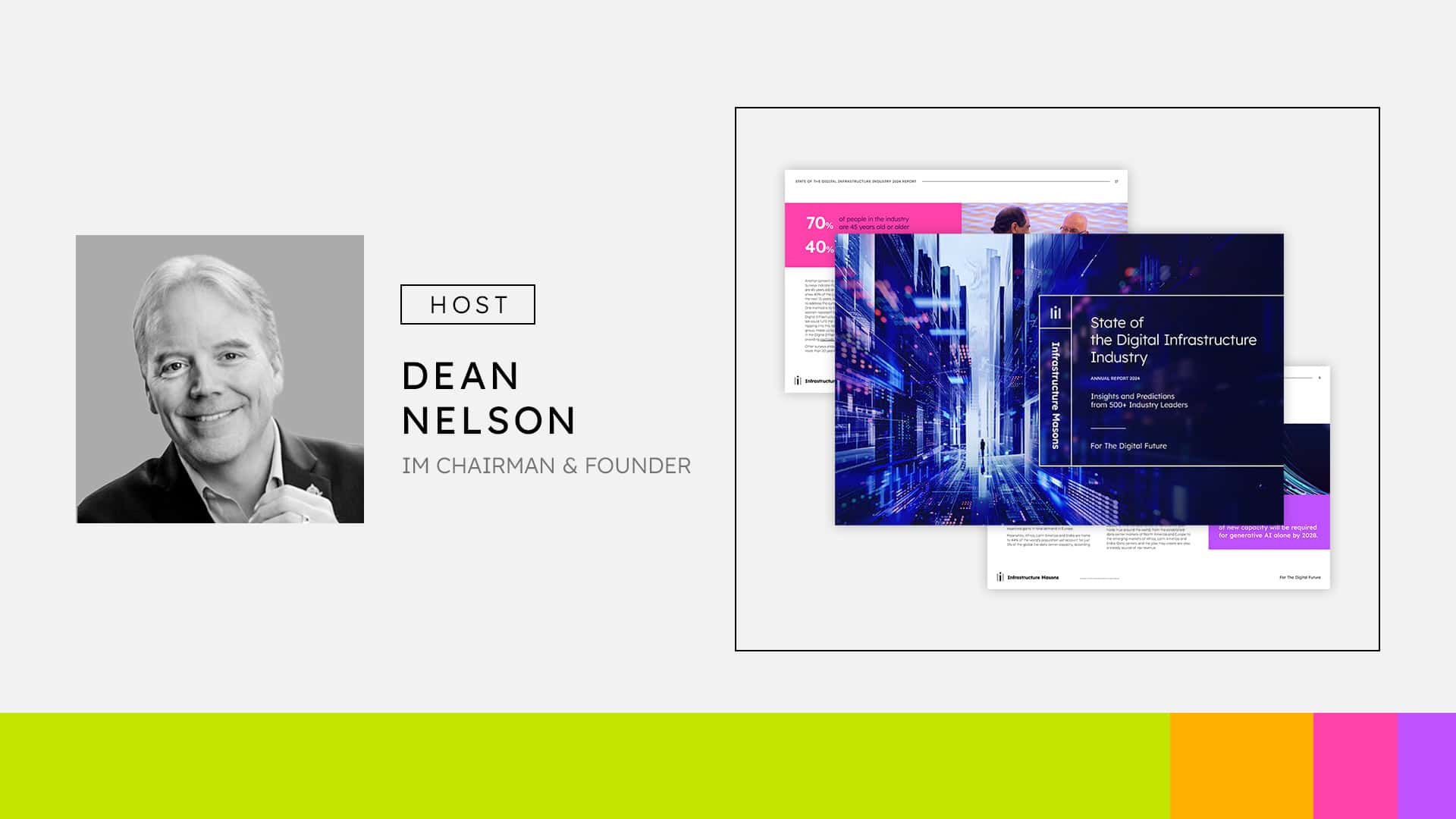 Launch of iMasons' State of the Digital Infrastructure Industry Report ...